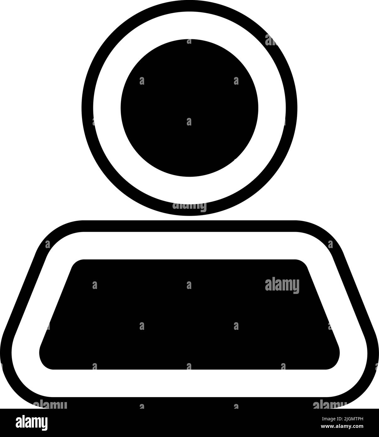 Ui user icon Stock Vector Image & Art - Alamy