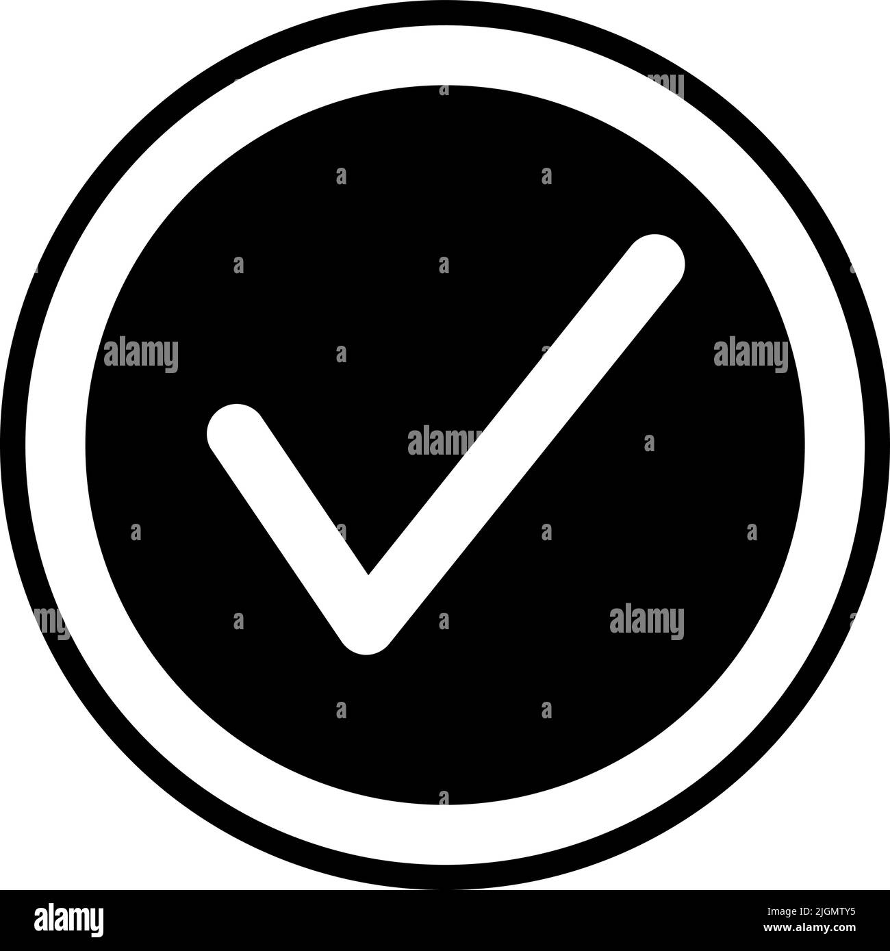 Ui check icon Stock Vector Image & Art - Alamy