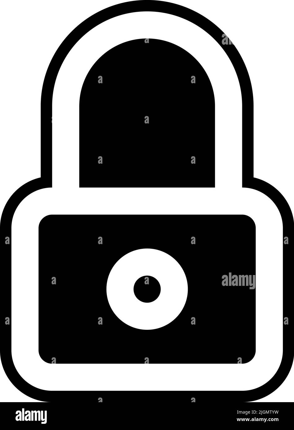 Ui lock icon Stock Vector Image & Art - Alamy