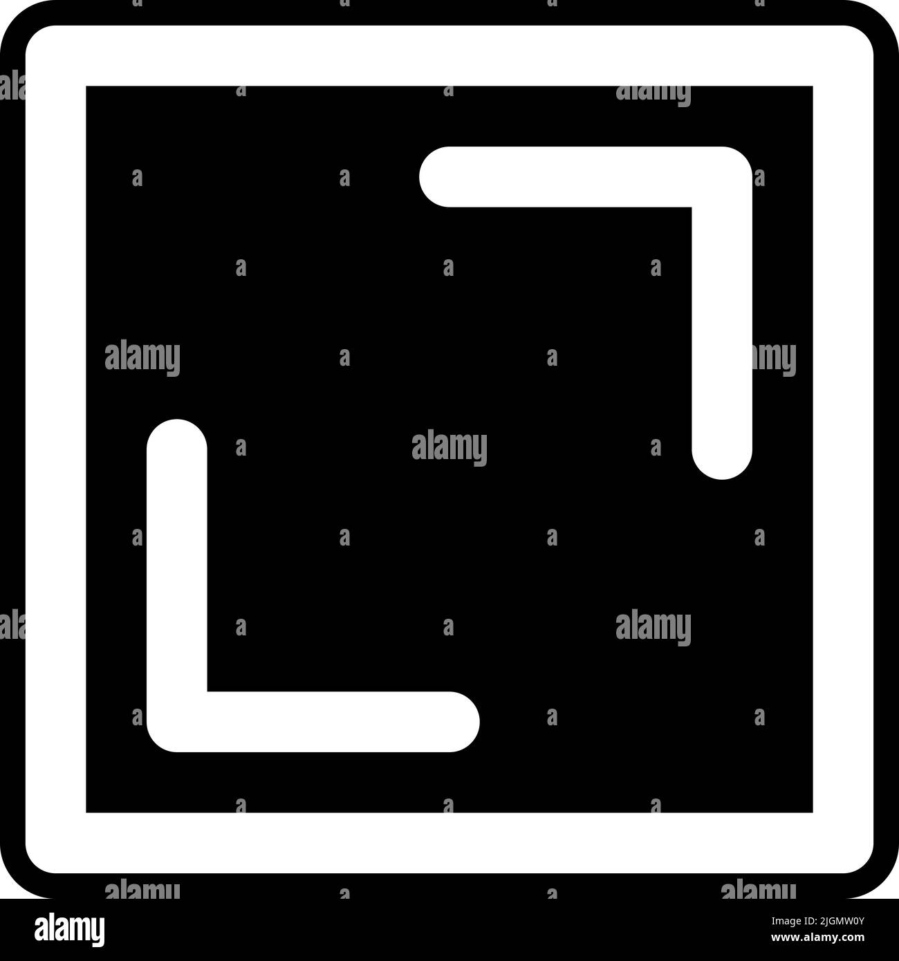 Ui resize icon Stock Vector Image & Art - Alamy