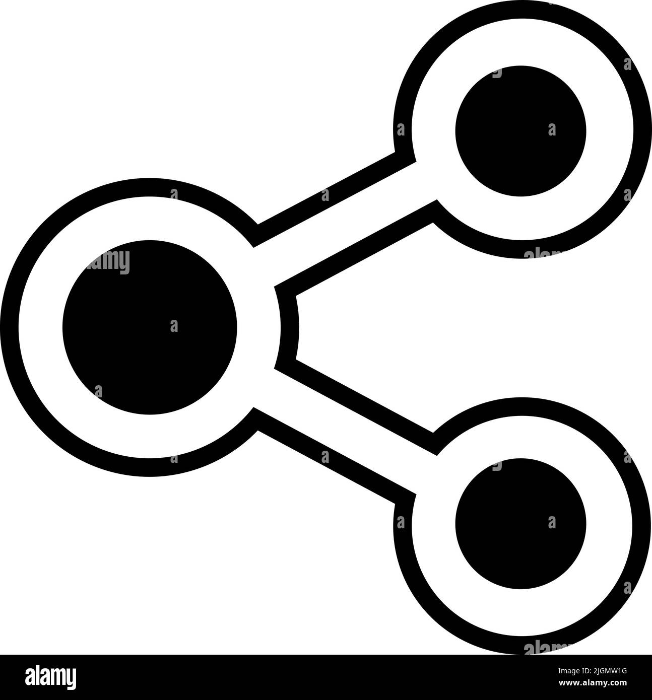 Ui share icon Stock Vector Image & Art - Alamy