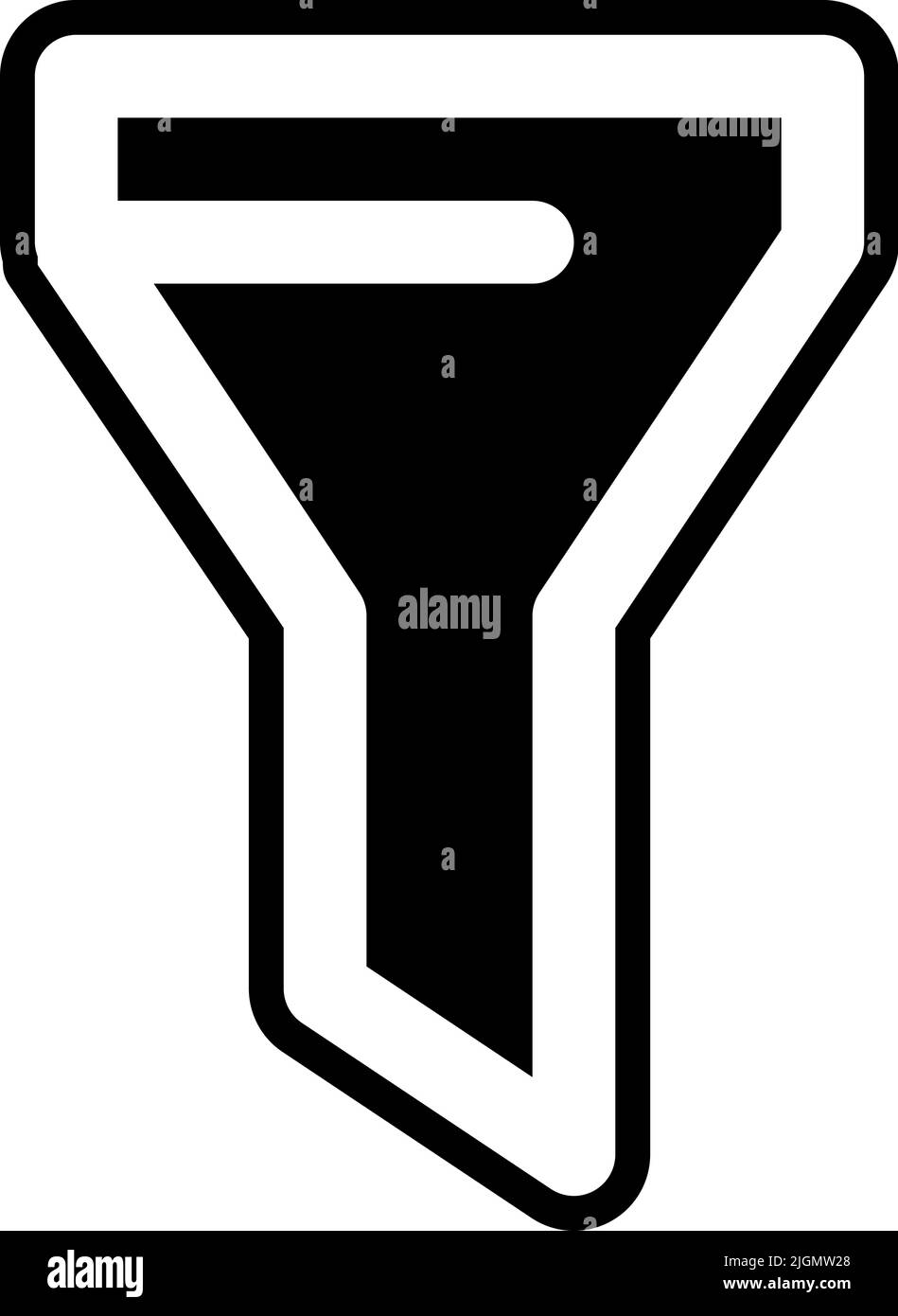 Ui Filter Icon Stock Vector Image And Art Alamy