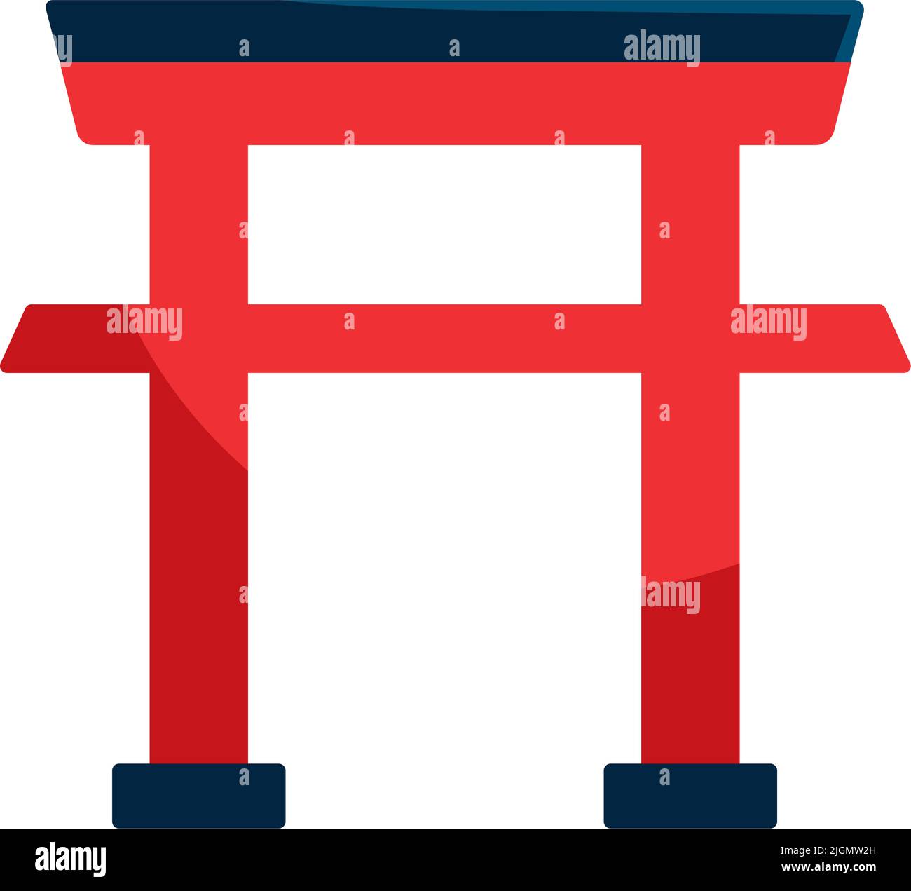 torii gate design Stock Vector Image & Art - Alamy