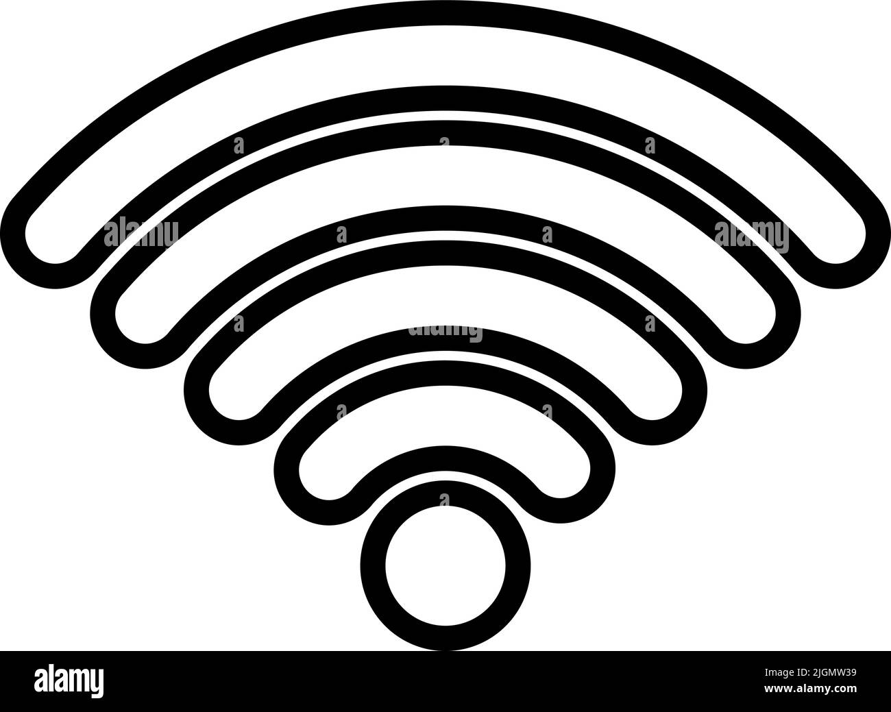 Ui wifi icon Stock Vector Image & Art - Alamy