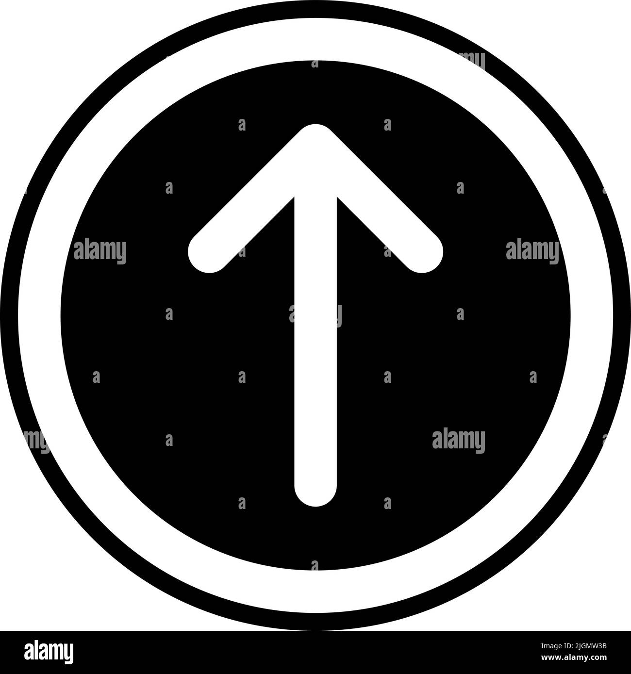 Ui up arrow icon Stock Vector Image & Art - Alamy