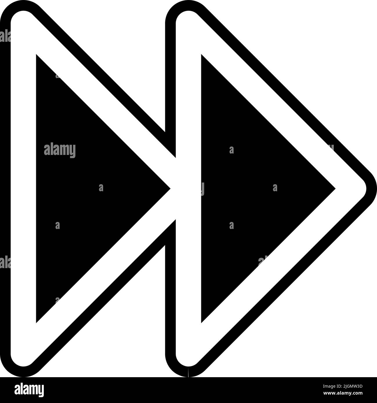 Fast forward symbol hi-res stock photography and images - Alamy