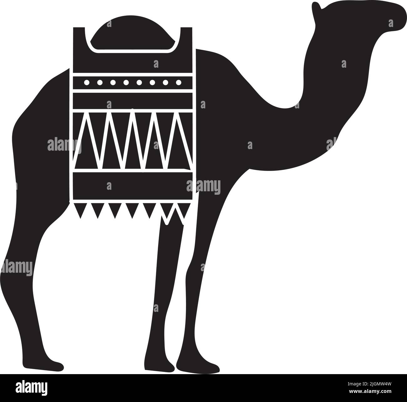 Arabian camel zoo Black and White Stock Photos & Images - Alamy