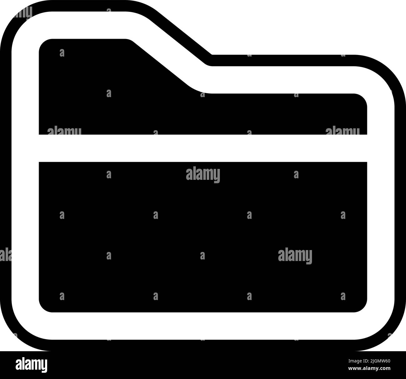 Ui folder icon Stock Vector Image & Art - Alamy