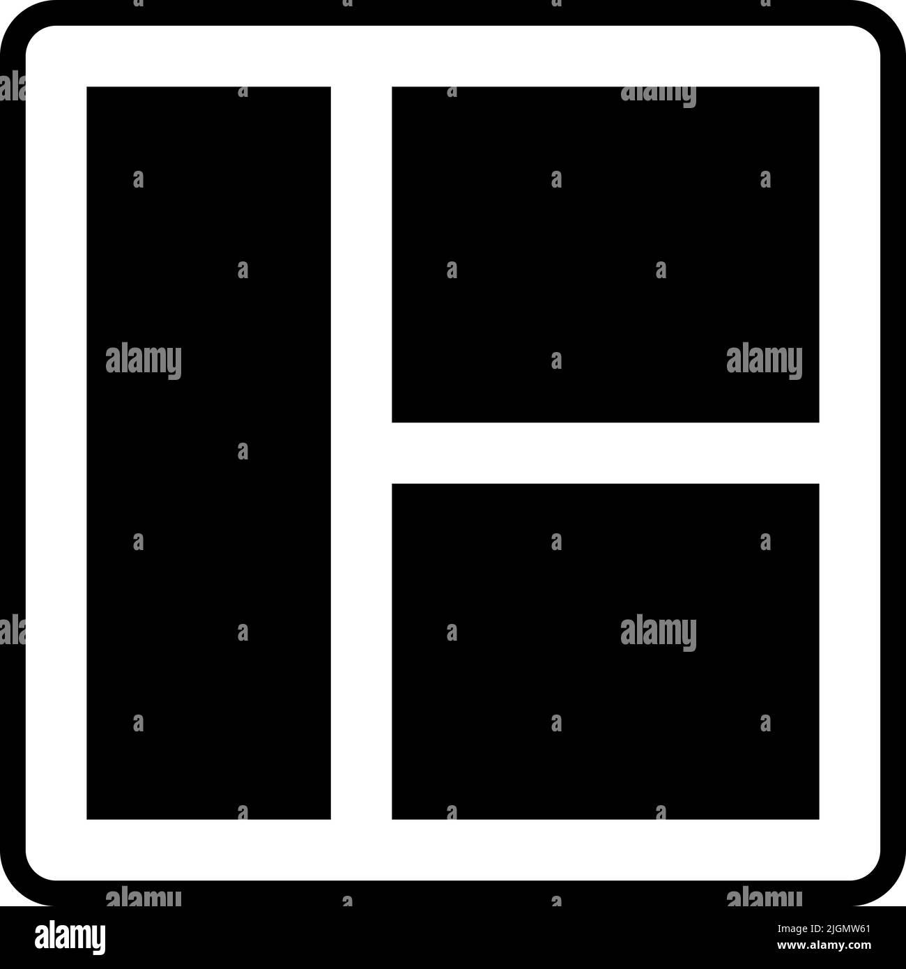 Ui layout icon Stock Vector Image & Art - Alamy