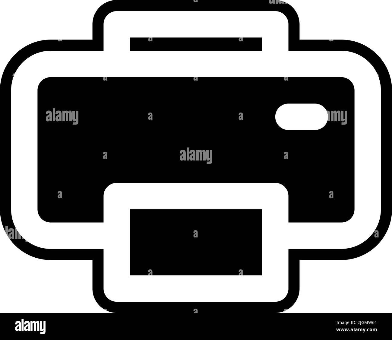 Print icon Black and White Stock Photos & Images - Alamy