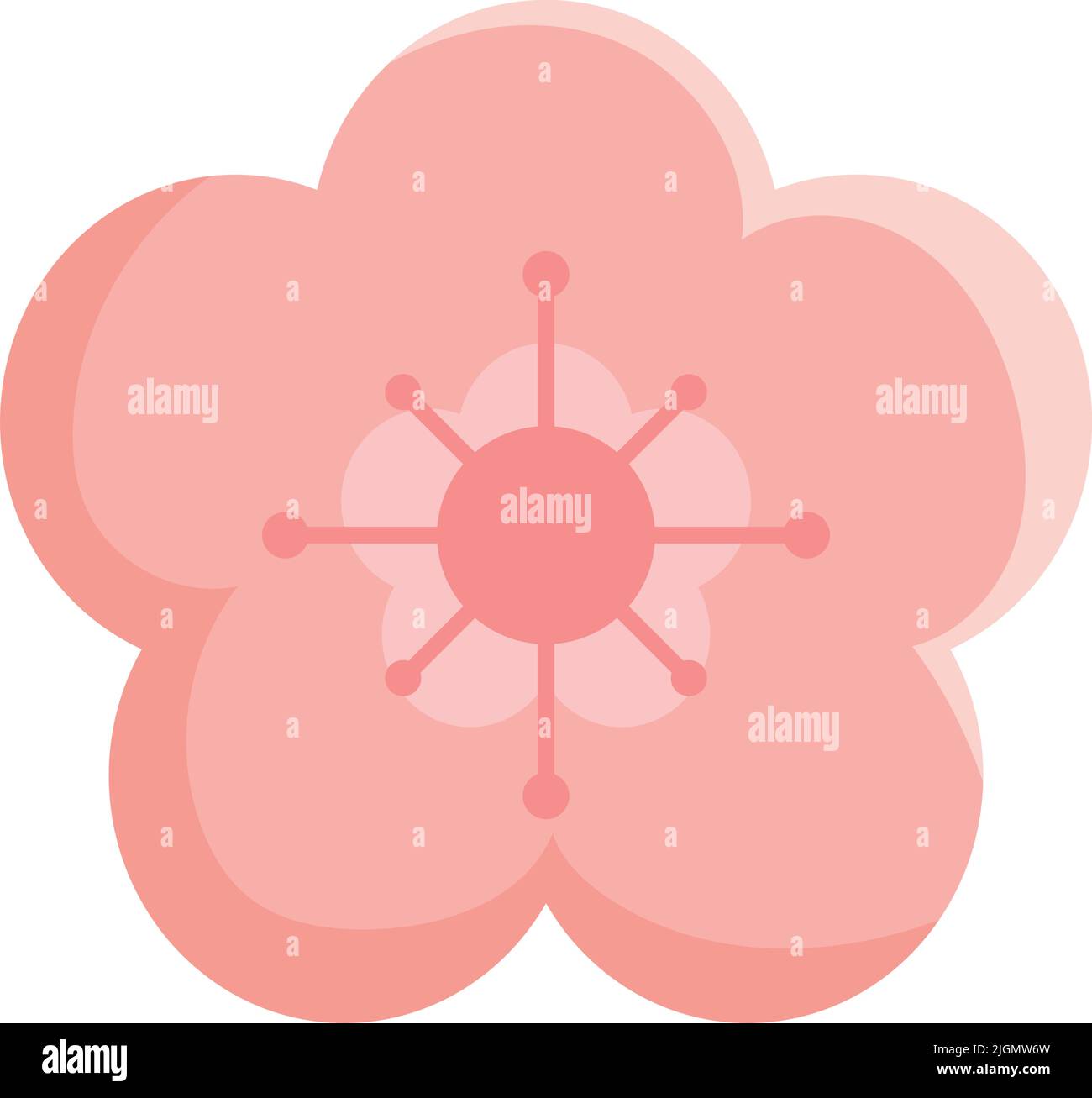 pink flower design Stock Vector Image & Art - Alamy