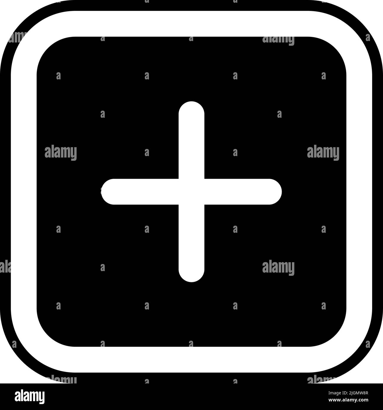 Ui plus icon Stock Vector Image & Art - Alamy