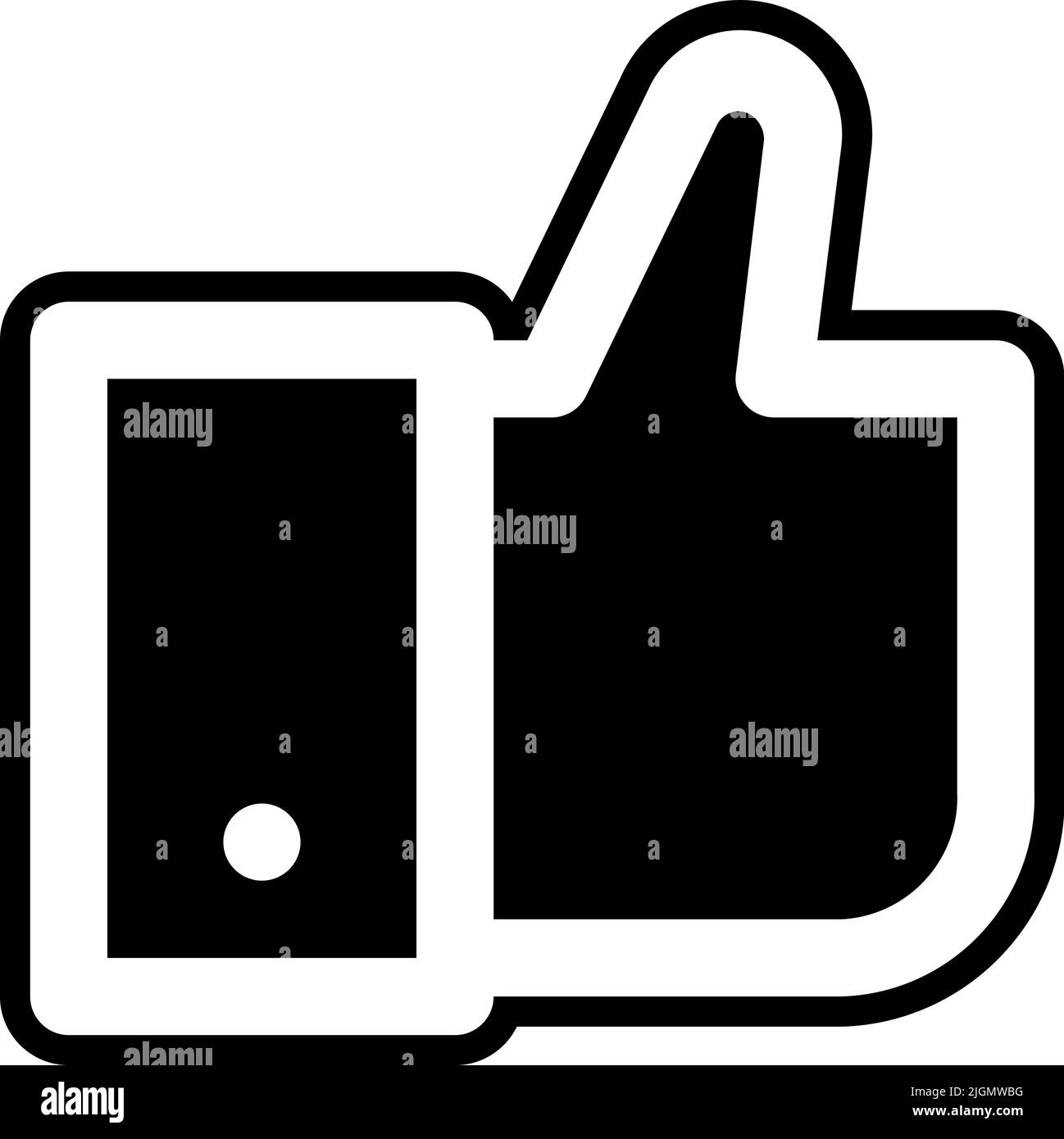 Ui thumbs up icon Stock Vector Image & Art - Alamy