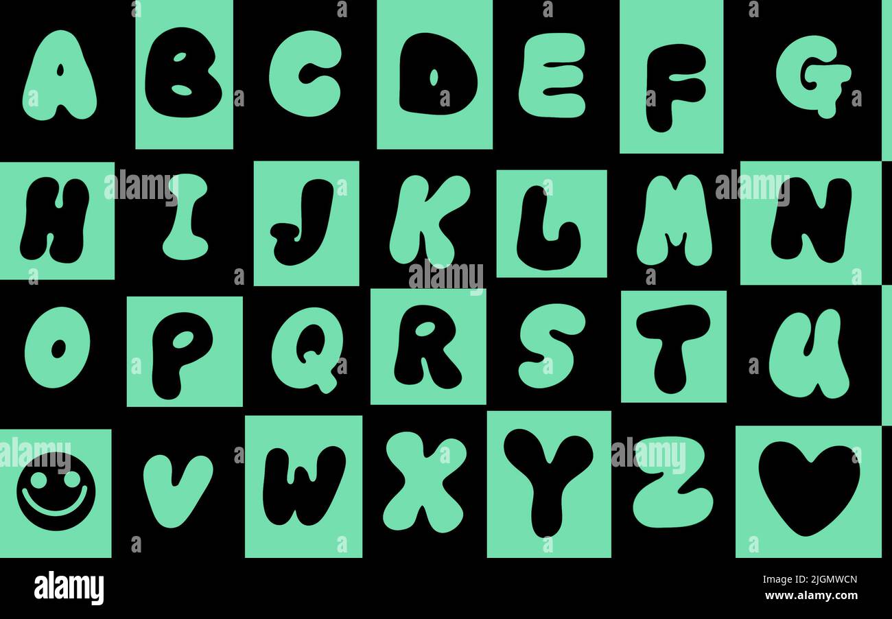 School English alphabet pattern for kids and fabrics and wrapping paper ...