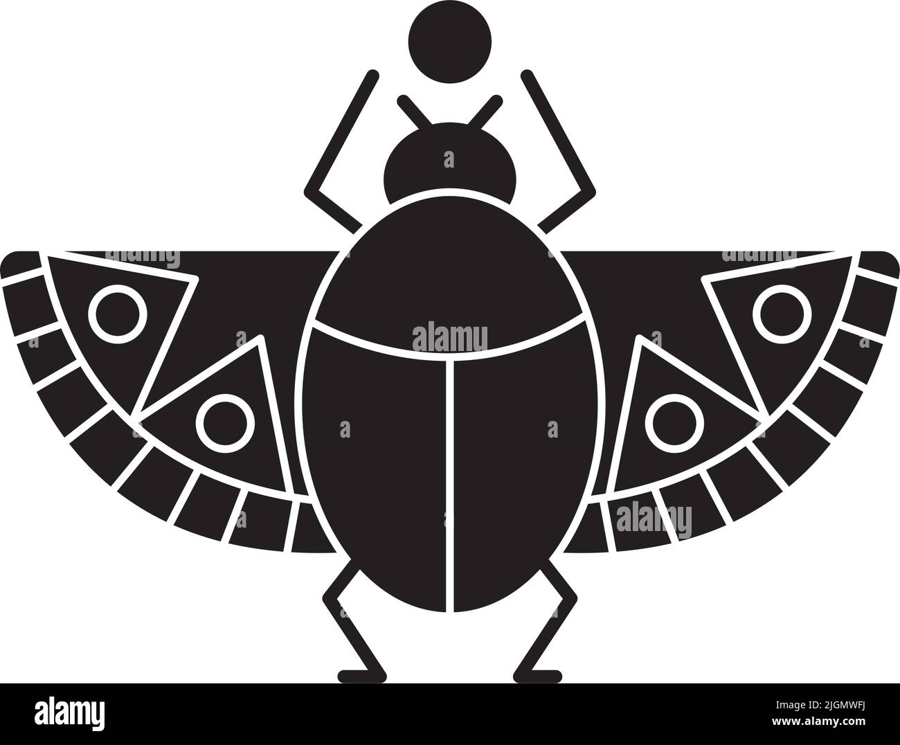 ancient egypt scarab Stock Vector Image & Art - Alamy