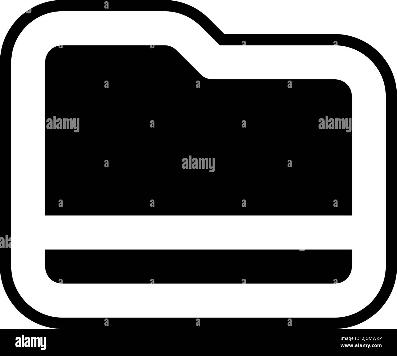 User interface folder icon Stock Vector Image & Art - Alamy