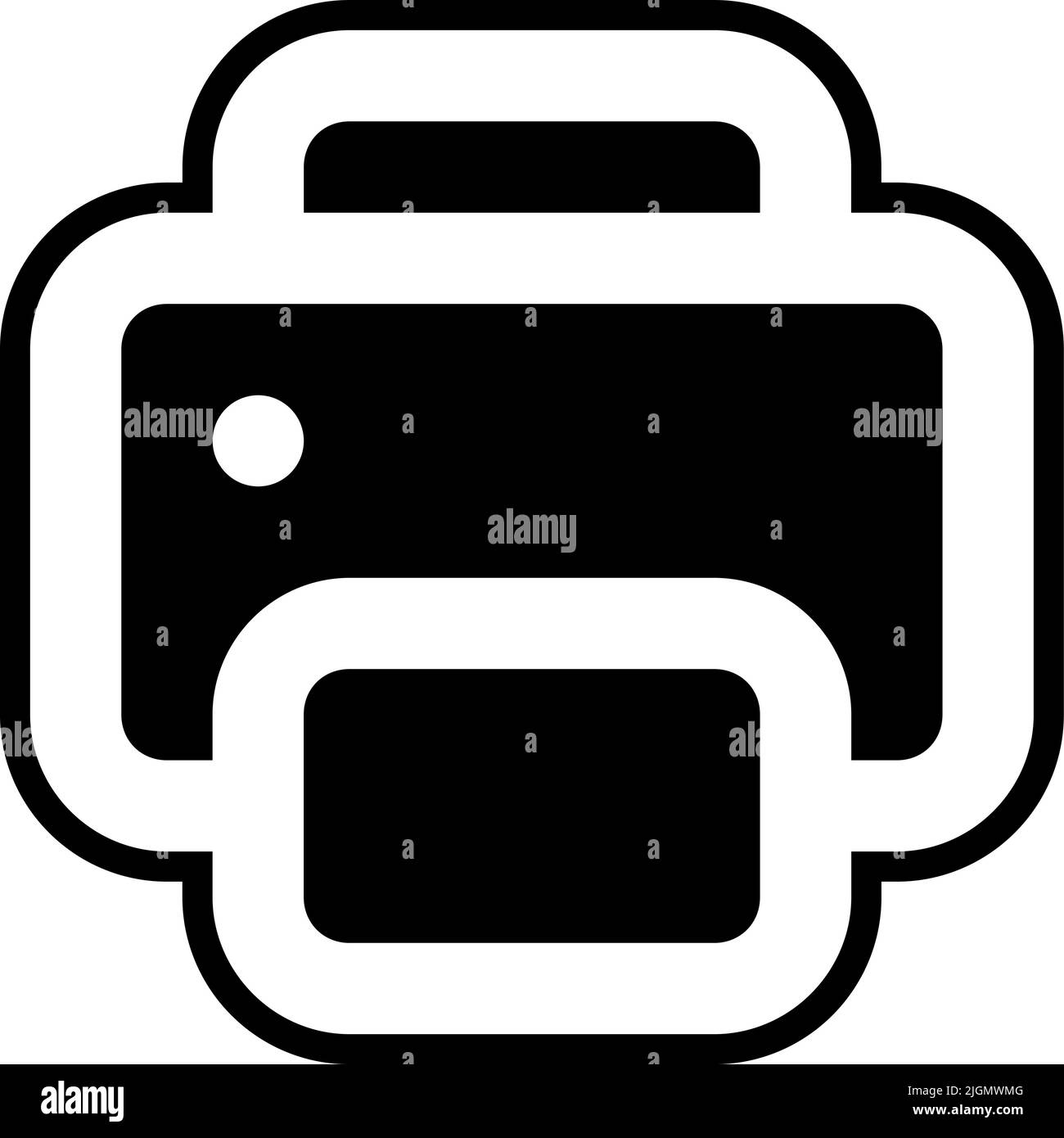 User interface print icon Stock Vector Image & Art - Alamy