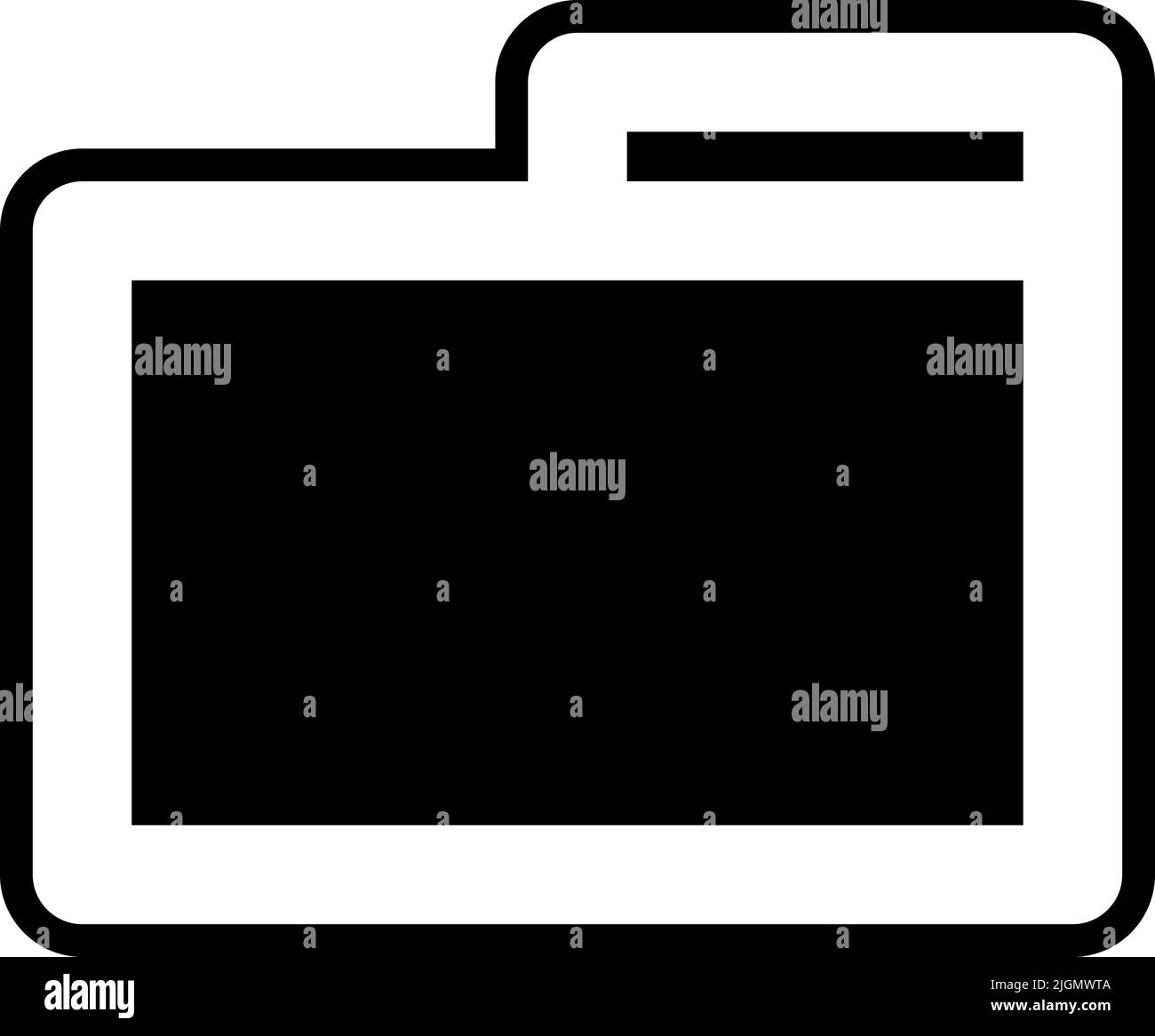 User interface folder icon Stock Vector Image & Art - Alamy