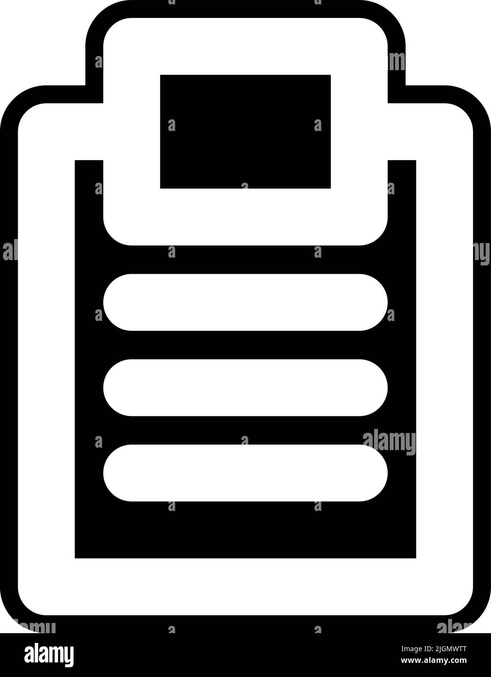 User interface list icon Stock Vector Image & Art - Alamy