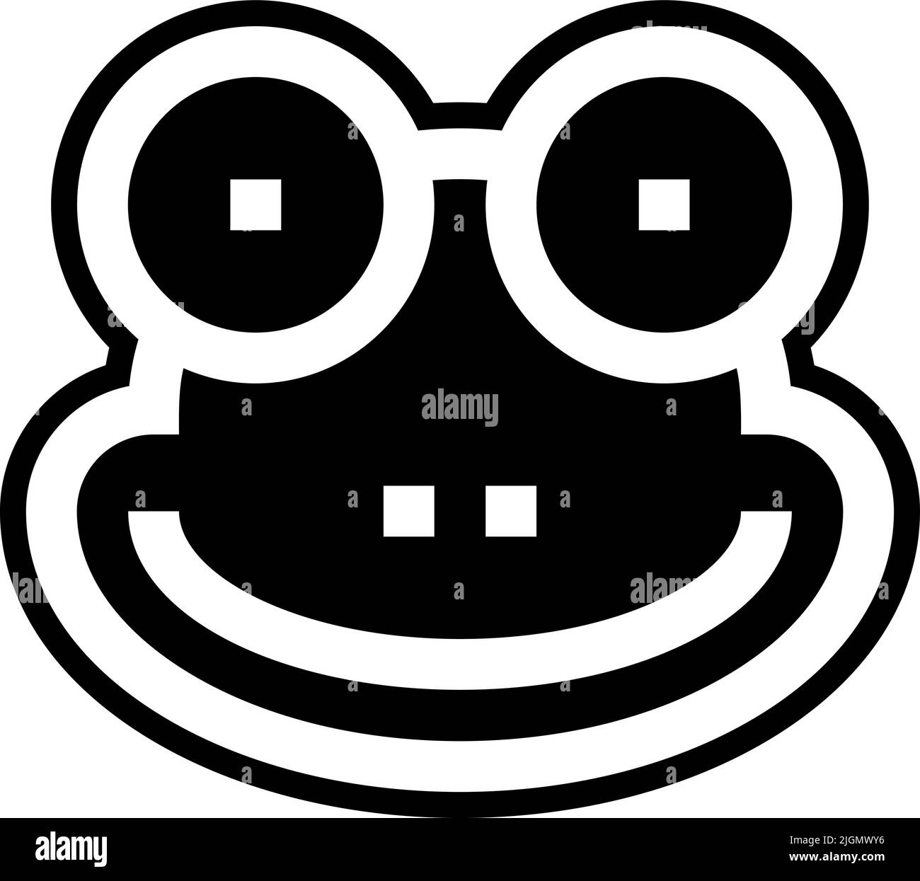 Wildlife frog icon Stock Vector Image & Art - Alamy