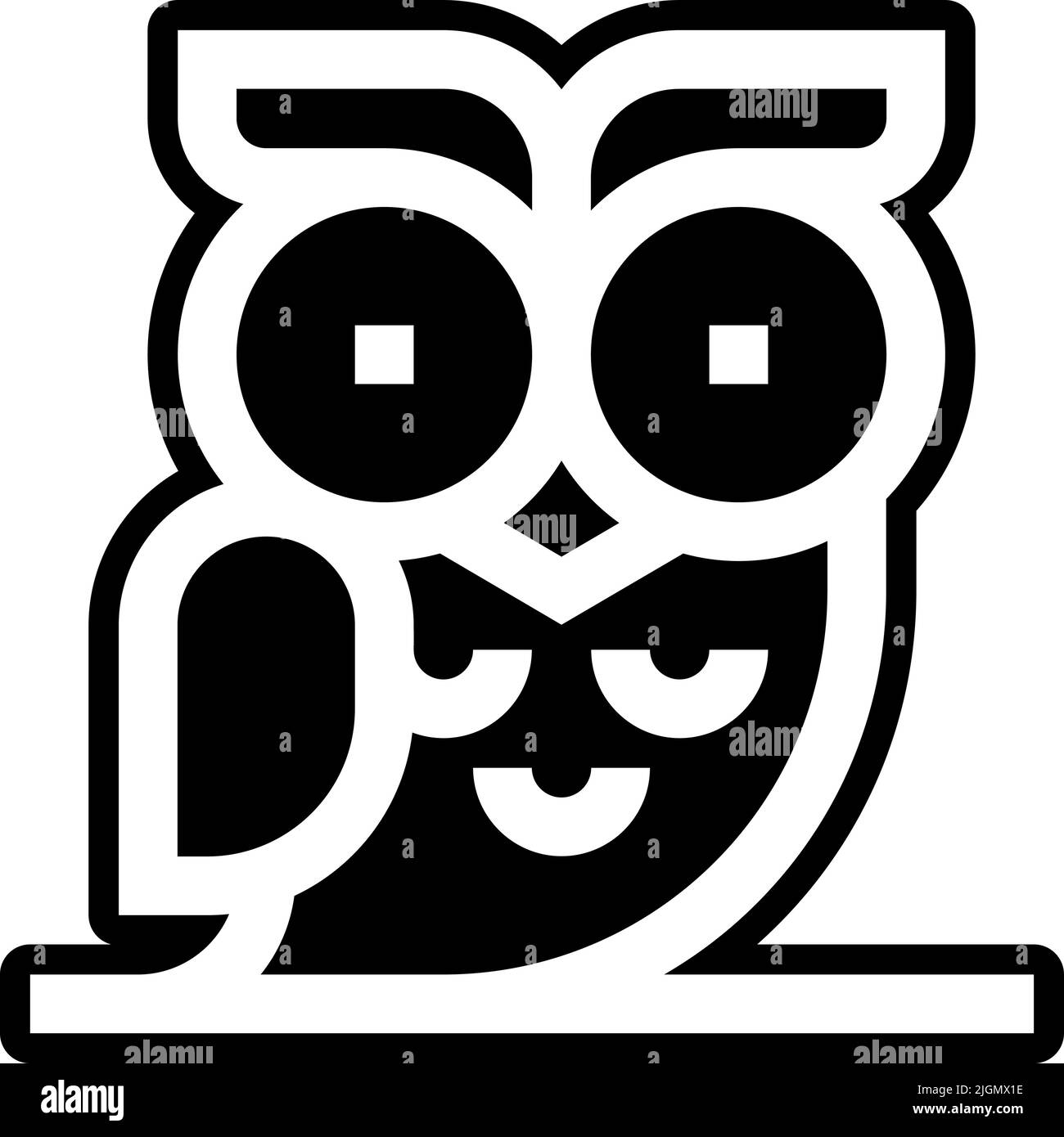 Wildlife owl icon Stock Vector Image & Art - Alamy