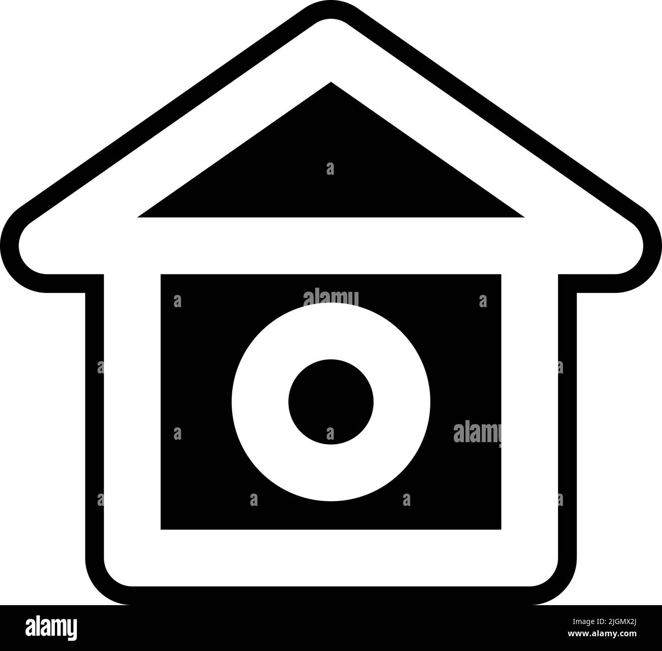 User interface home icon Stock Vector Image & Art - Alamy