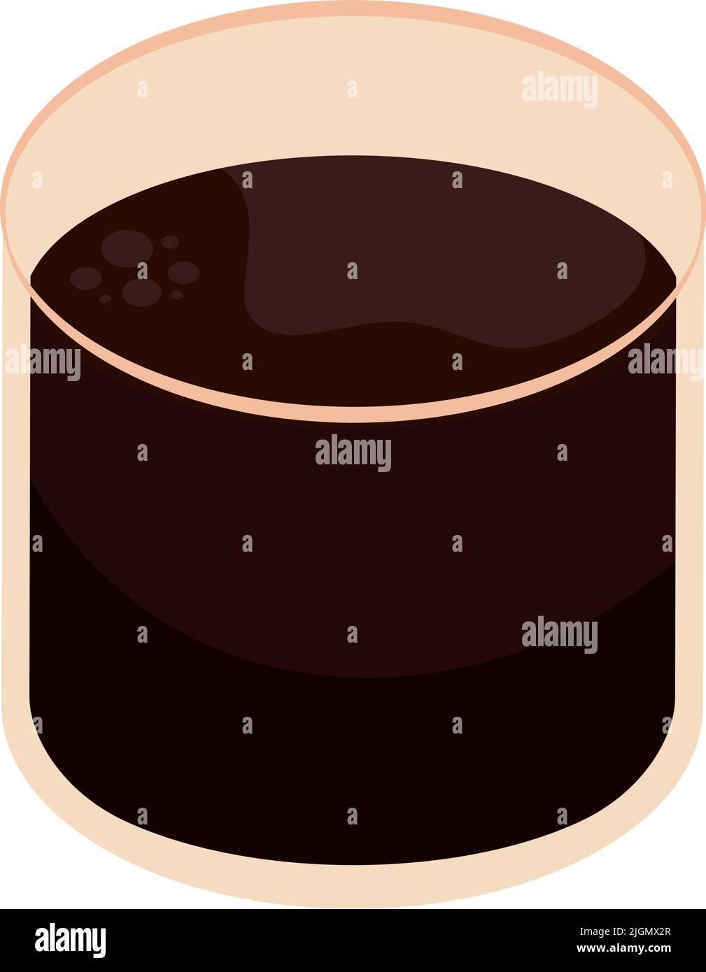 crystal coffee cup Stock Vector Image & Art - Alamy