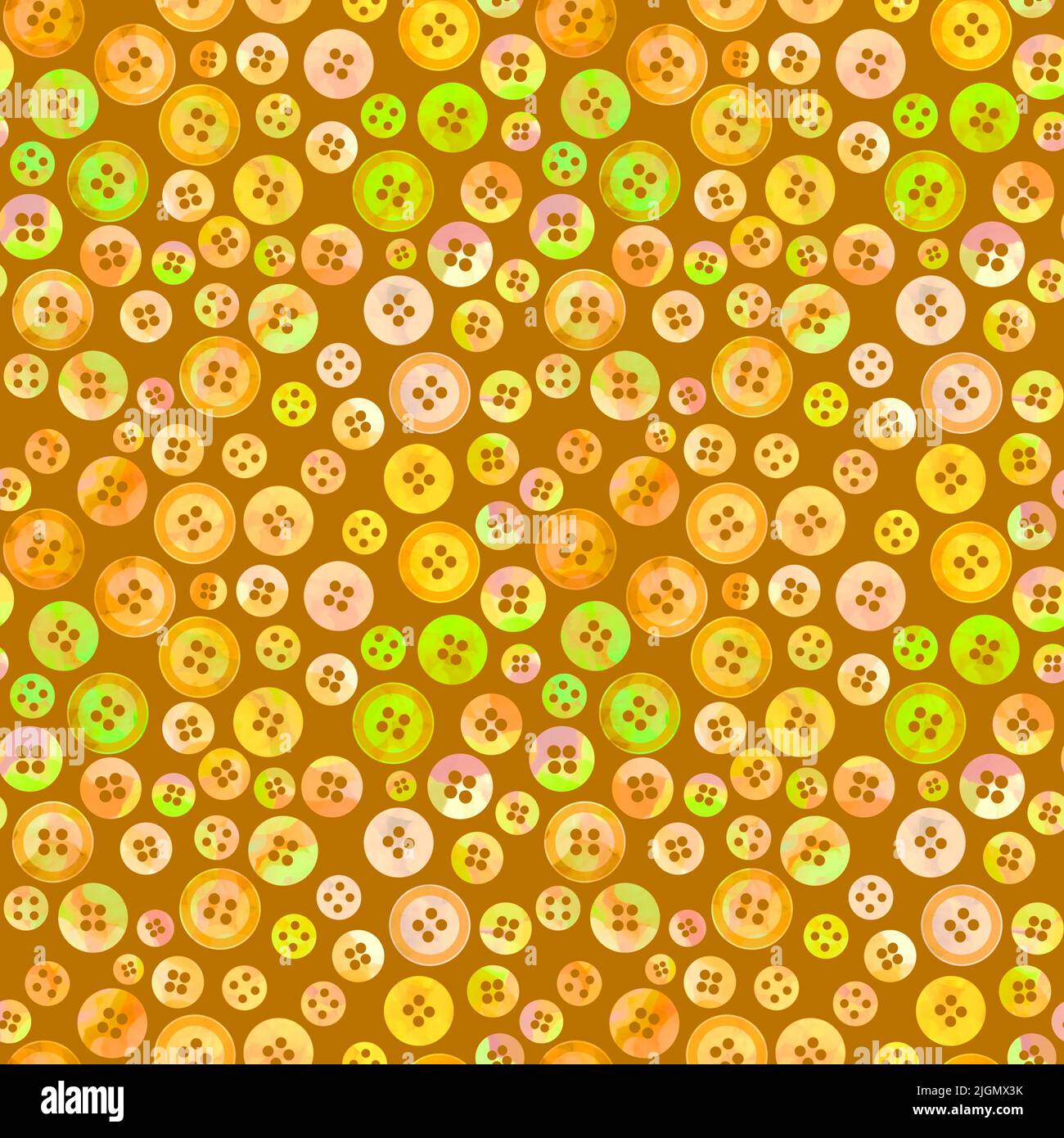 Hobbies seamless plastic buttons pattern for fabrics and wrapping paper ...