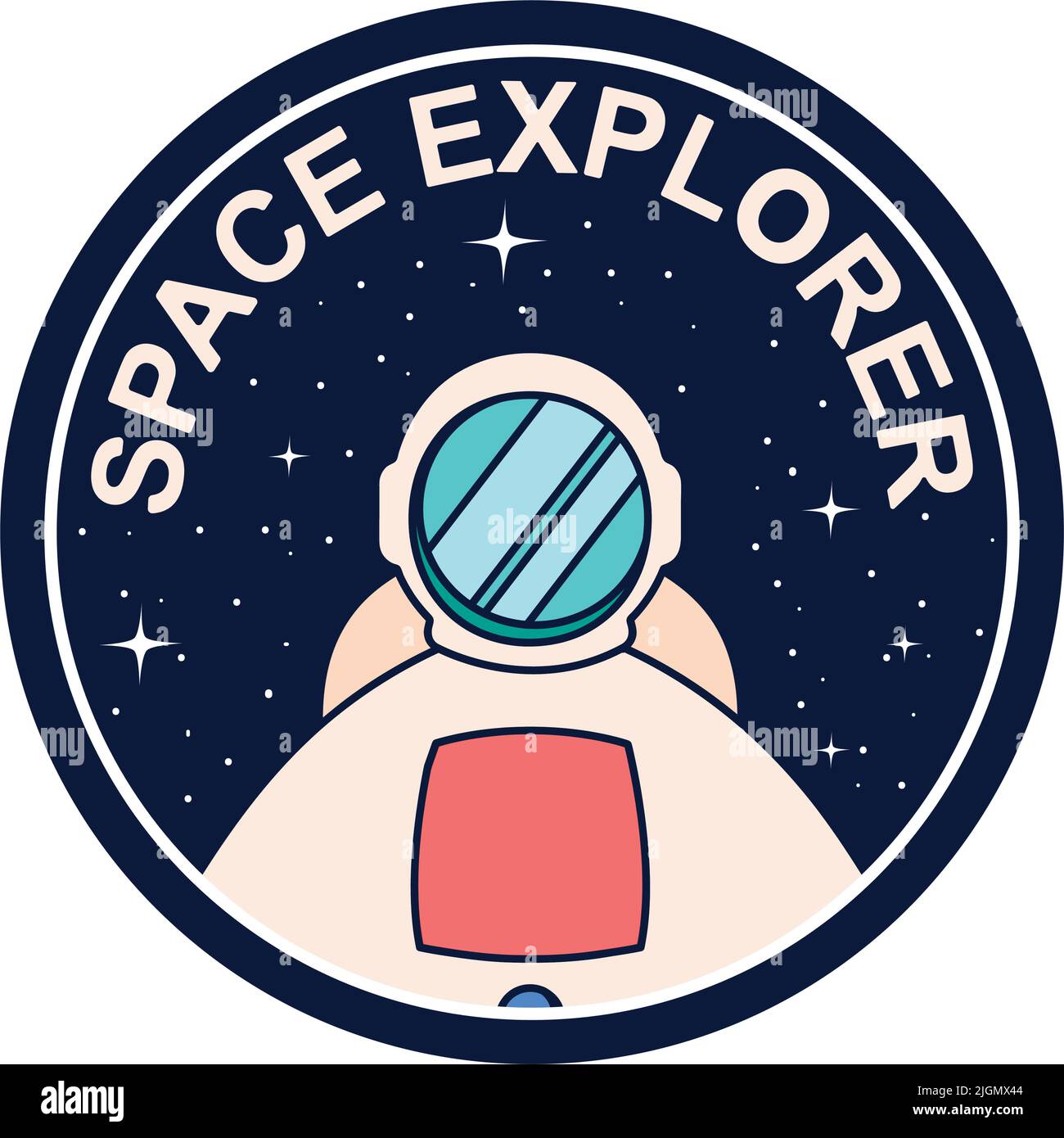 space explorer badge Stock Vector Image & Art - Alamy