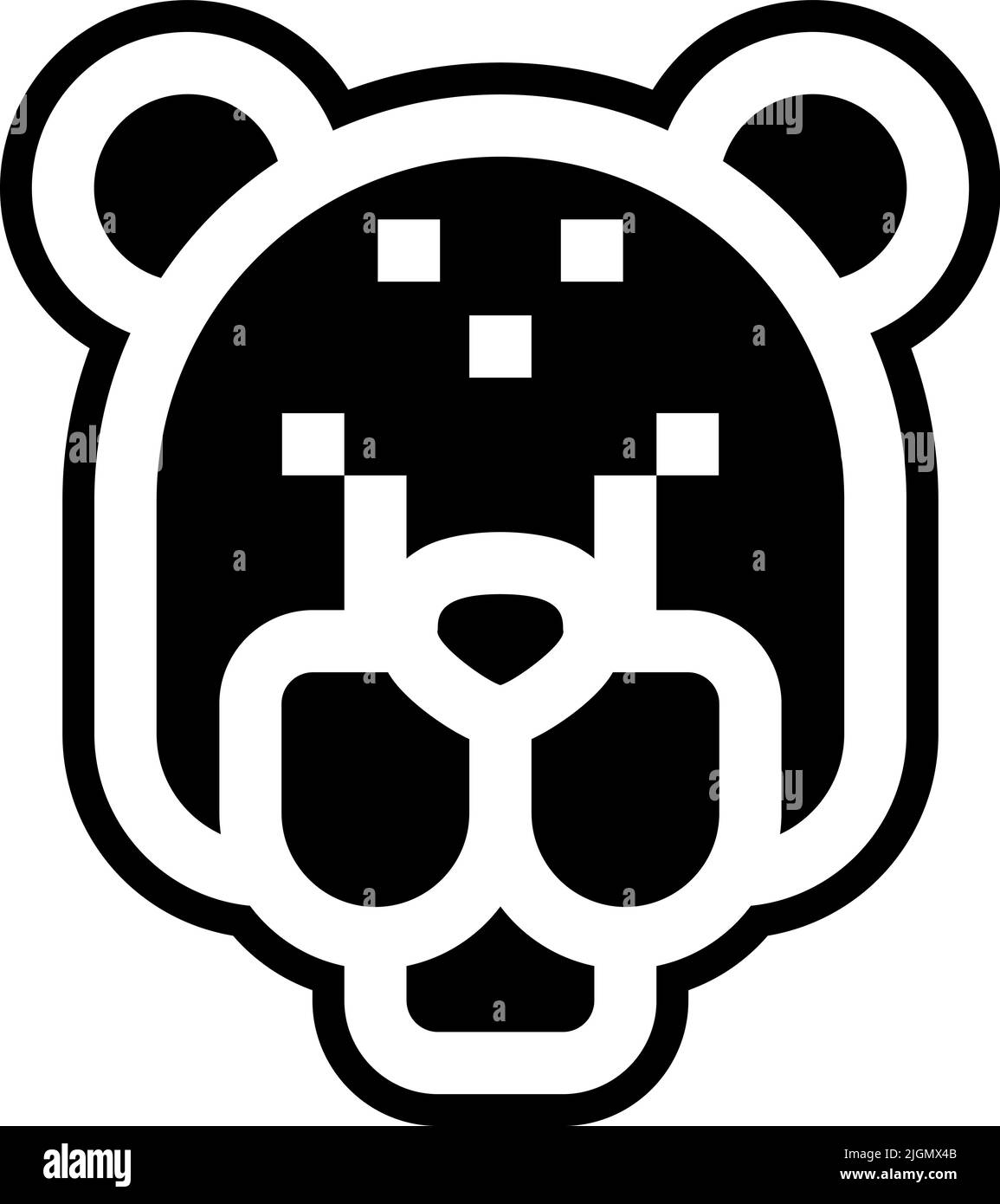 Wildlife leopard icon Stock Vector Image & Art - Alamy