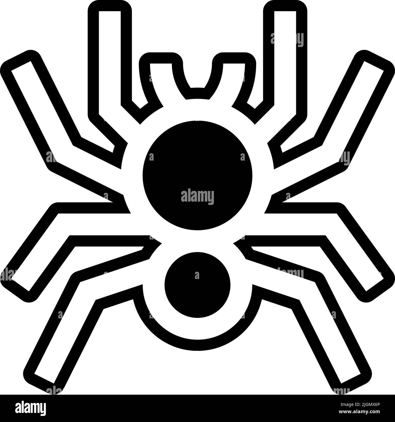 Wildlife spider icon Stock Vector Image & Art - Alamy