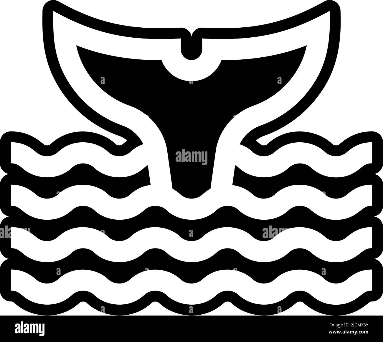 Wildlife whale icon Stock Vector Image & Art - Alamy