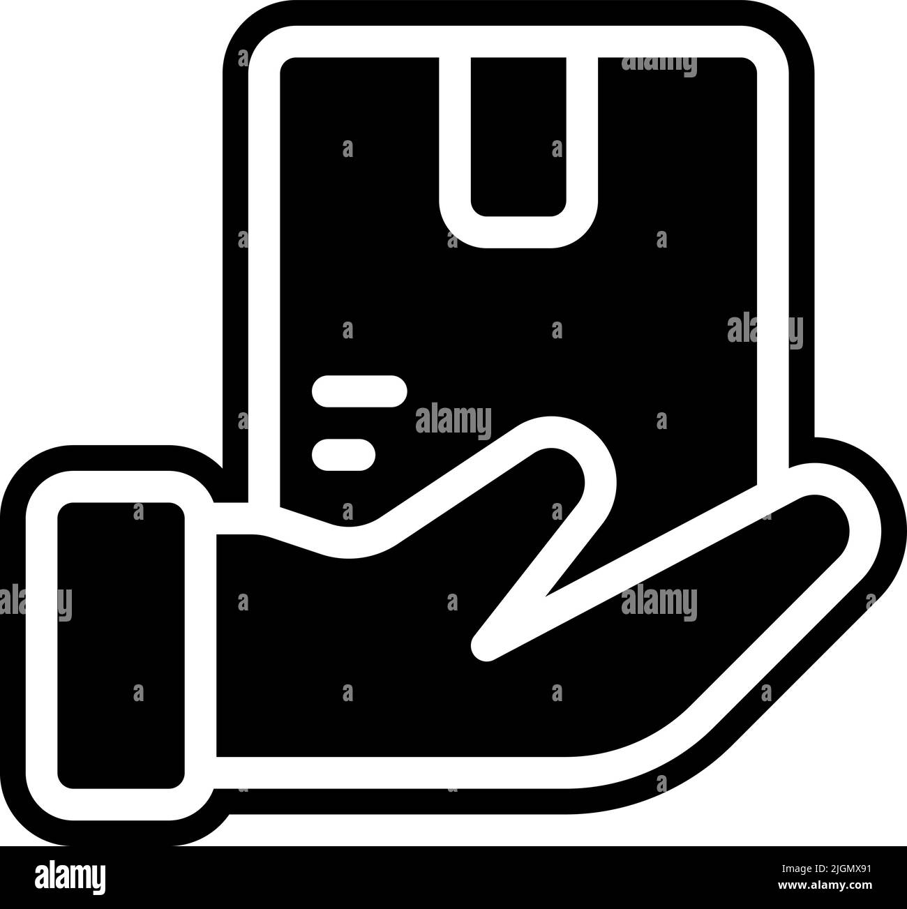 Work from home delivery box icon Stock Vector Image & Art - Alamy