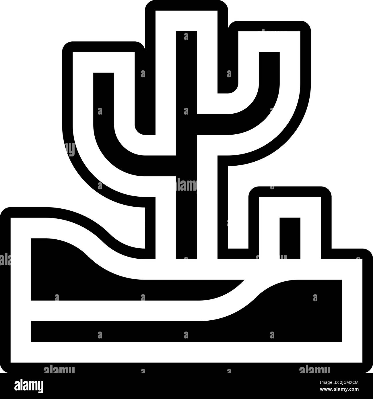 Wildlife desert icon Stock Vector Image & Art - Alamy