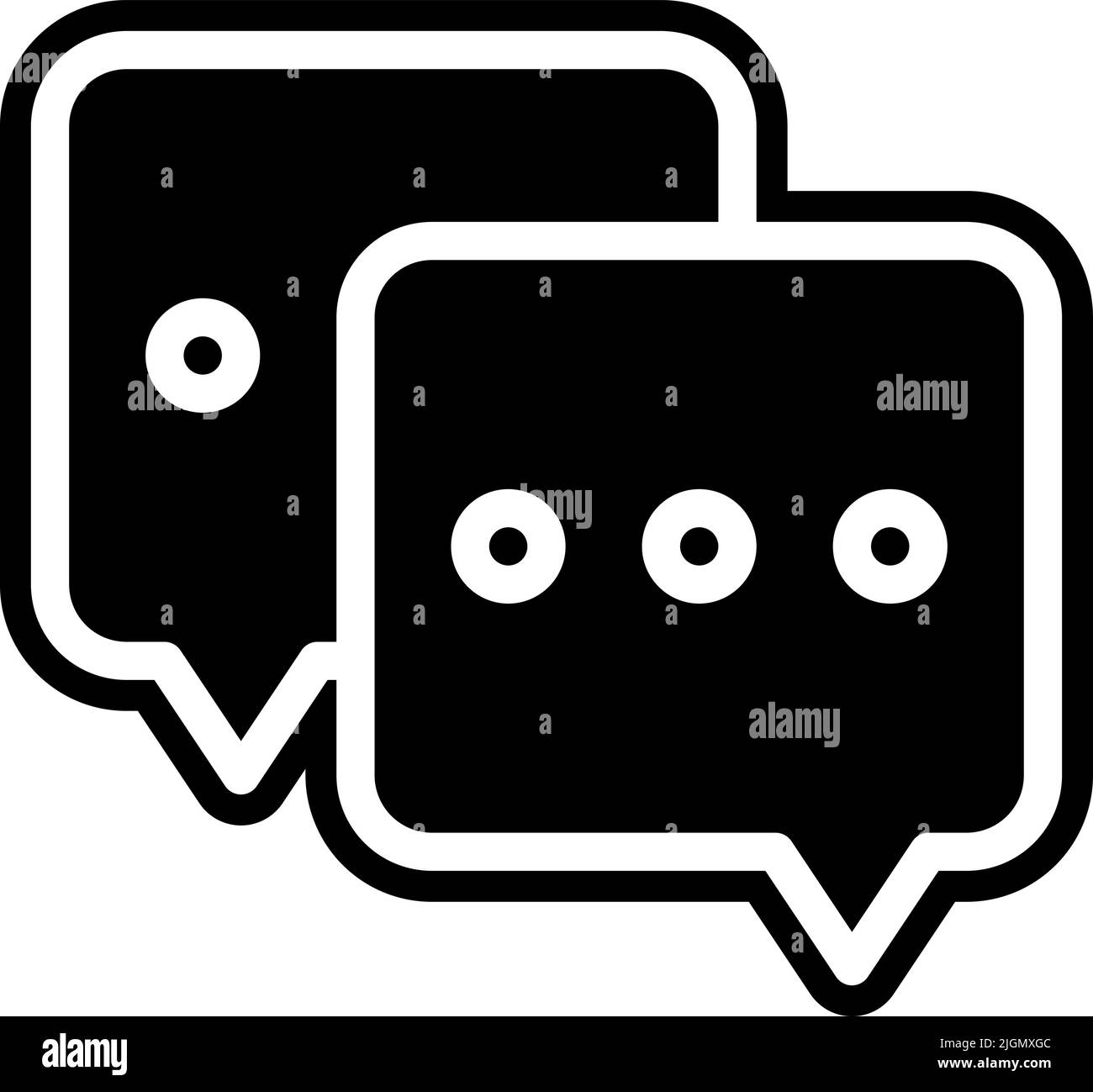 Work from home chat icon Stock Vector Image & Art - Alamy