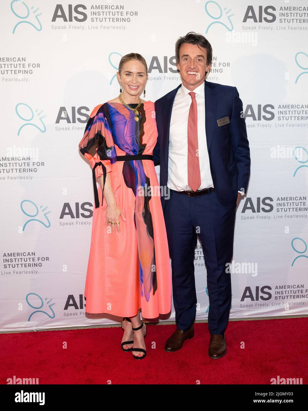 New York, USA. 11th July, 2022. Emily Blunt and Will Blodgett attend ...