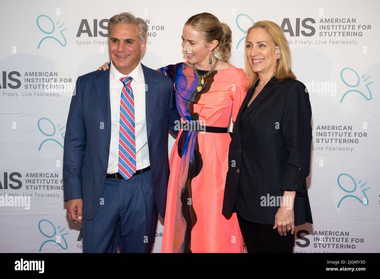 New York, USA. 11th July, 2022. (L-R) Eric Dinallo, Emily Blunt and ...