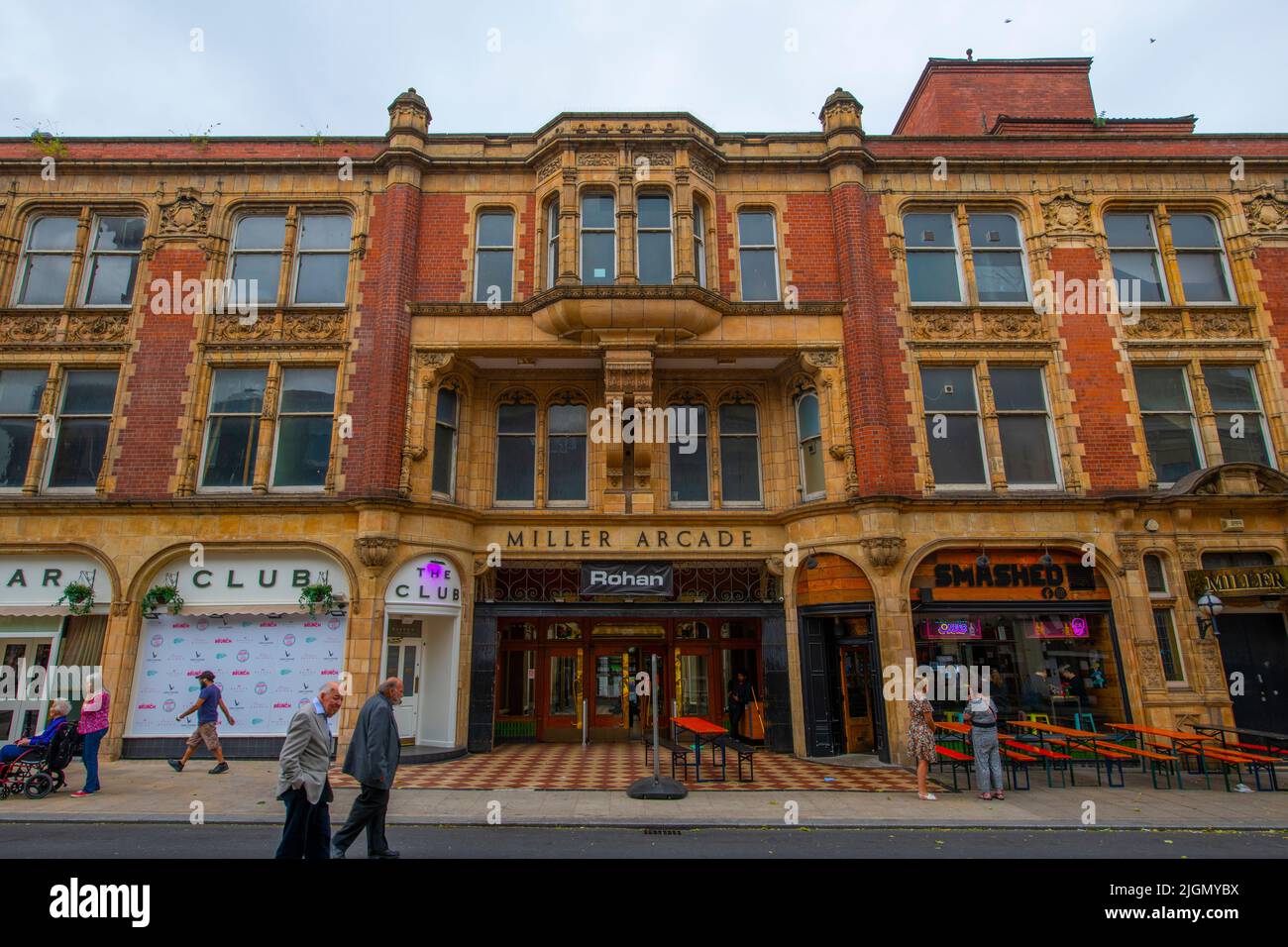 Miller Arcade shopping mall at 1899 Church Street in historic city ...