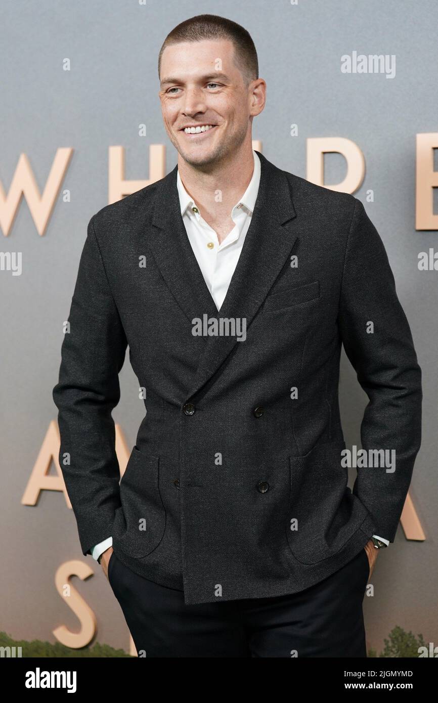 New York, NY, USA. 11th July, 2022. Logan Macrae at arrivals for WHERE ...