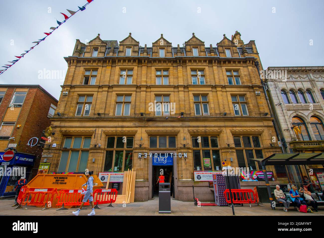 Revolution Preston store at 1 Fishergate in historic city centre of ...
