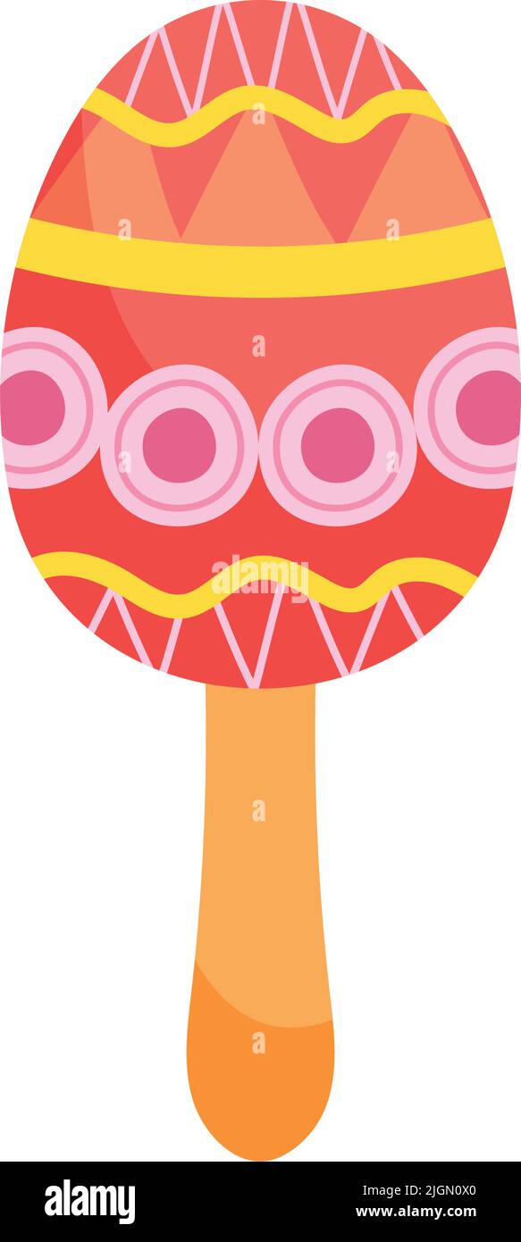 colorful maraca icon Stock Vector Image & Art - Alamy