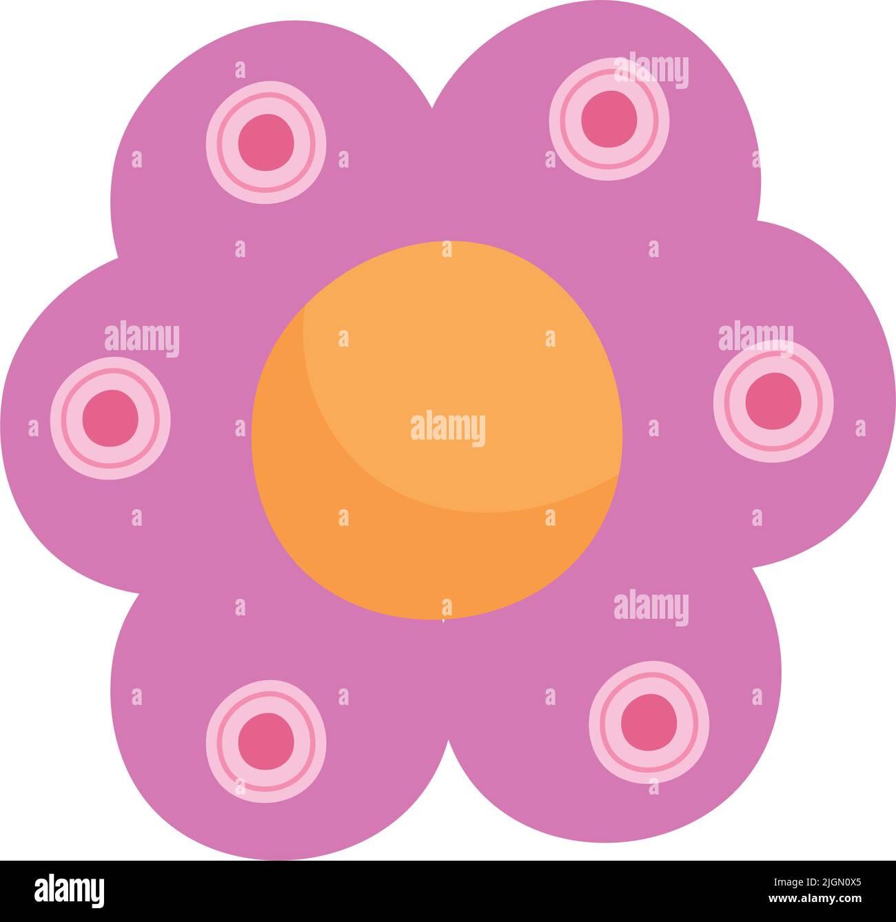 pink flower icon Stock Vector Image & Art - Alamy