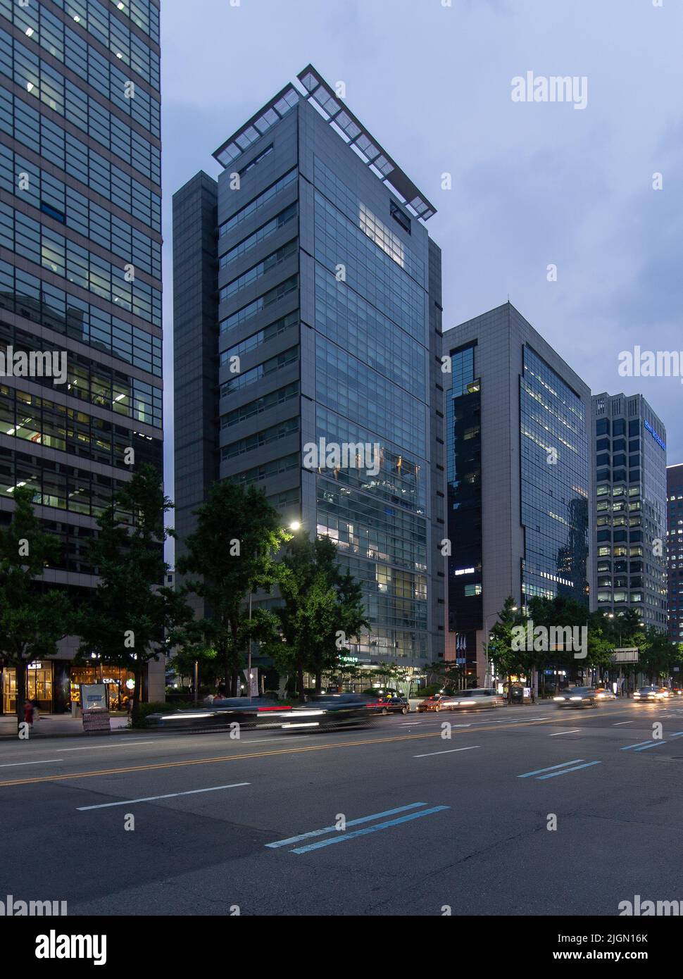 Dongbu DB Group HQ in Seoul Korea by Polshek Ennead Architects Stock ...