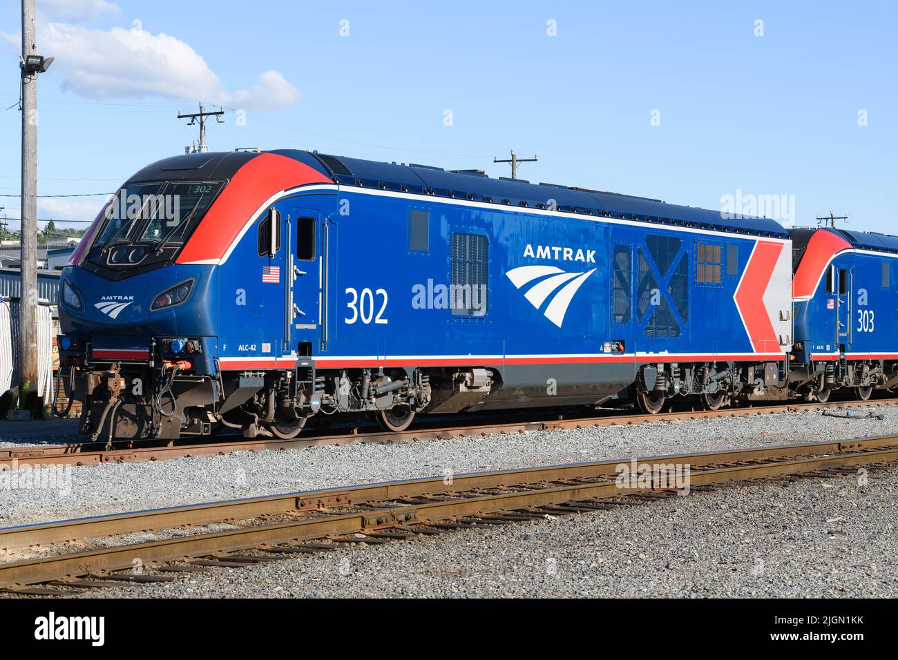Siemens charger locomotive hi-res stock photography and images - Alamy