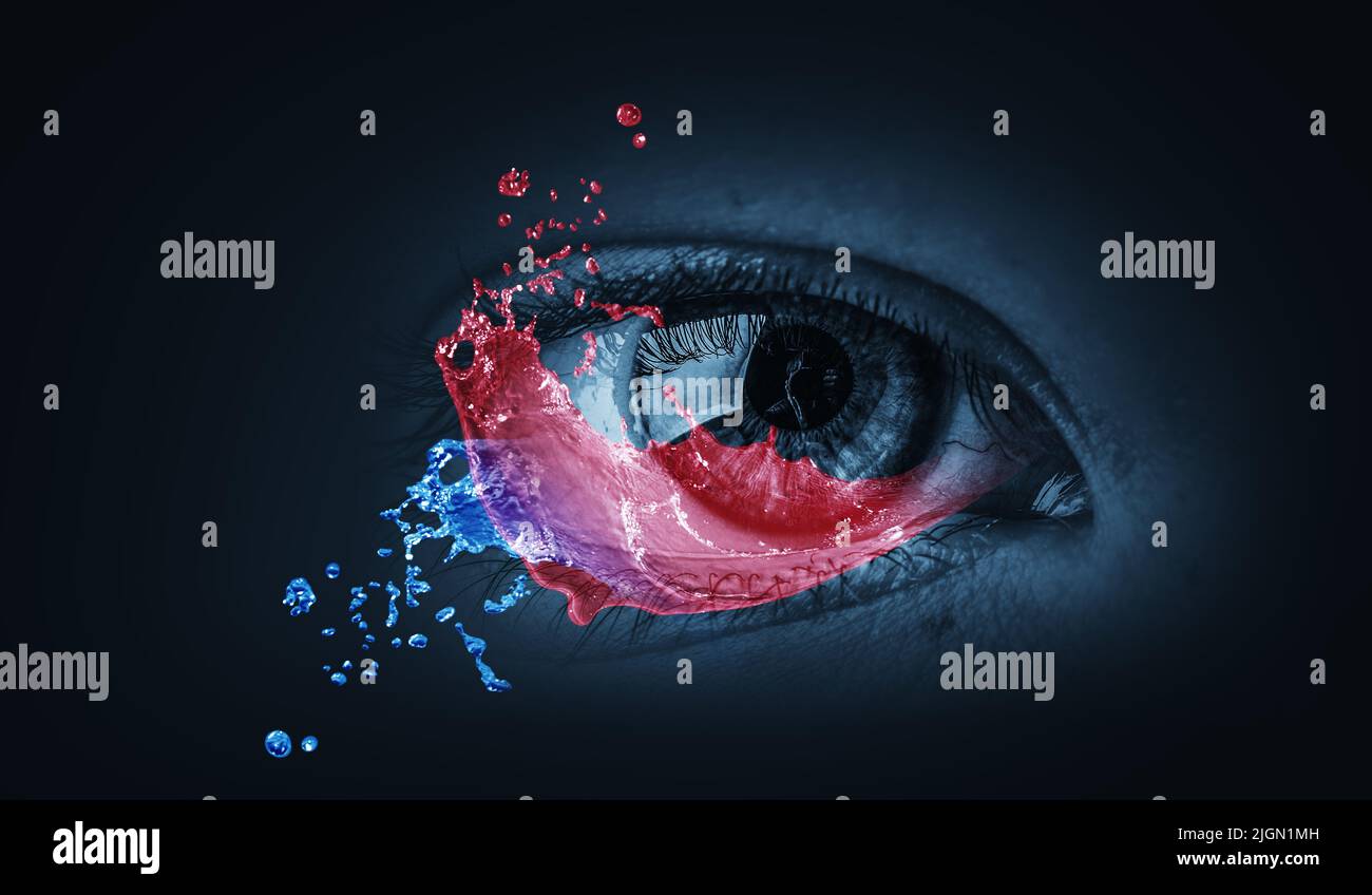 Macro image of human eye Stock Photo - Alamy