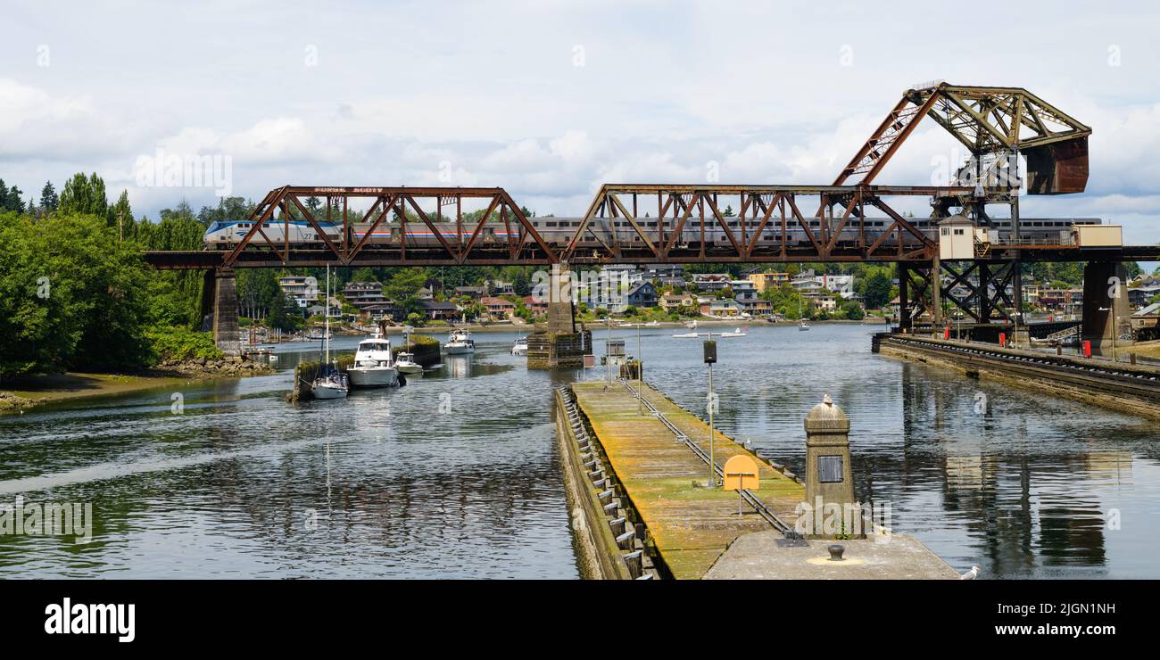 Amtrak chicago to seattle hi-res stock photography and images - Alamy
