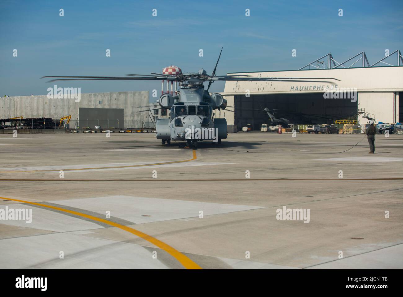 U.S. Marine Corps Cpl. Megan Burris, CH-53 Crew Chief, Marine Heavy ...