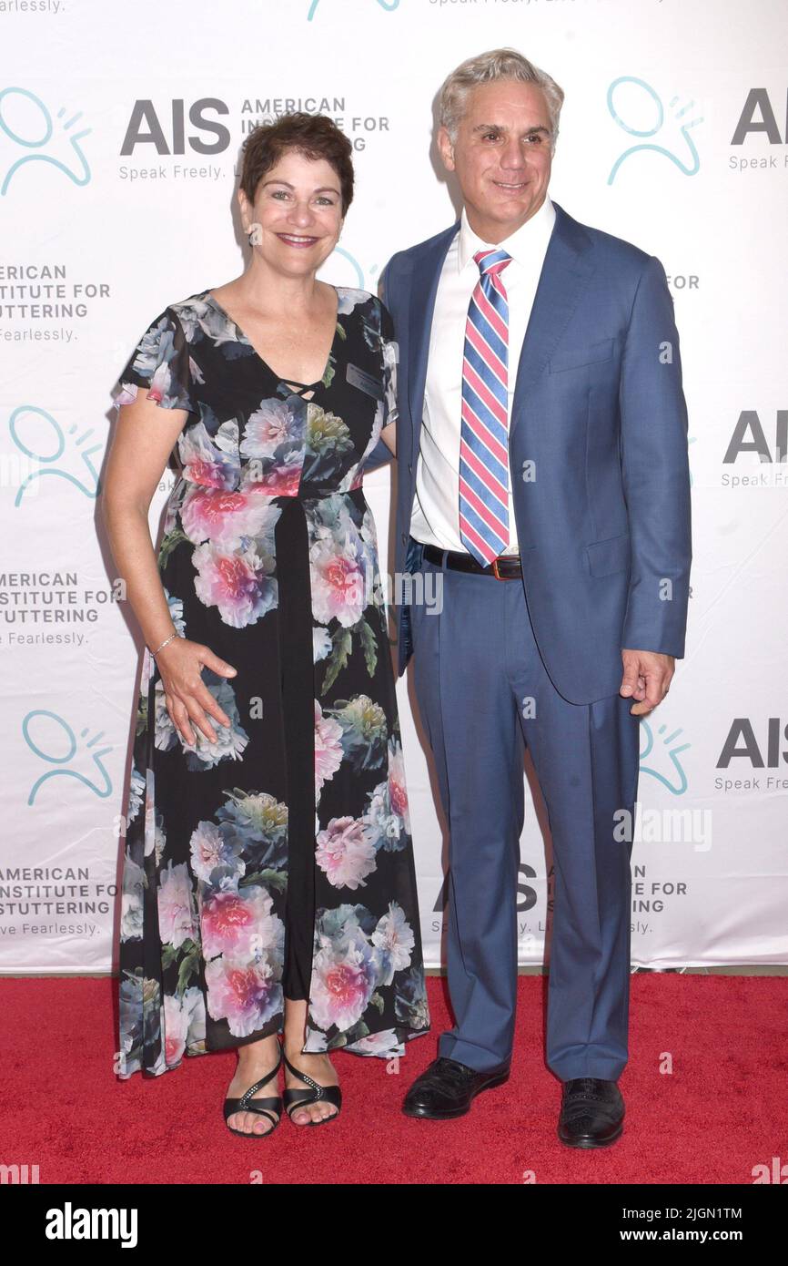 New York, NY, USA. 11th July, 2022. Heather Grossman, Eric Dinallo at ...