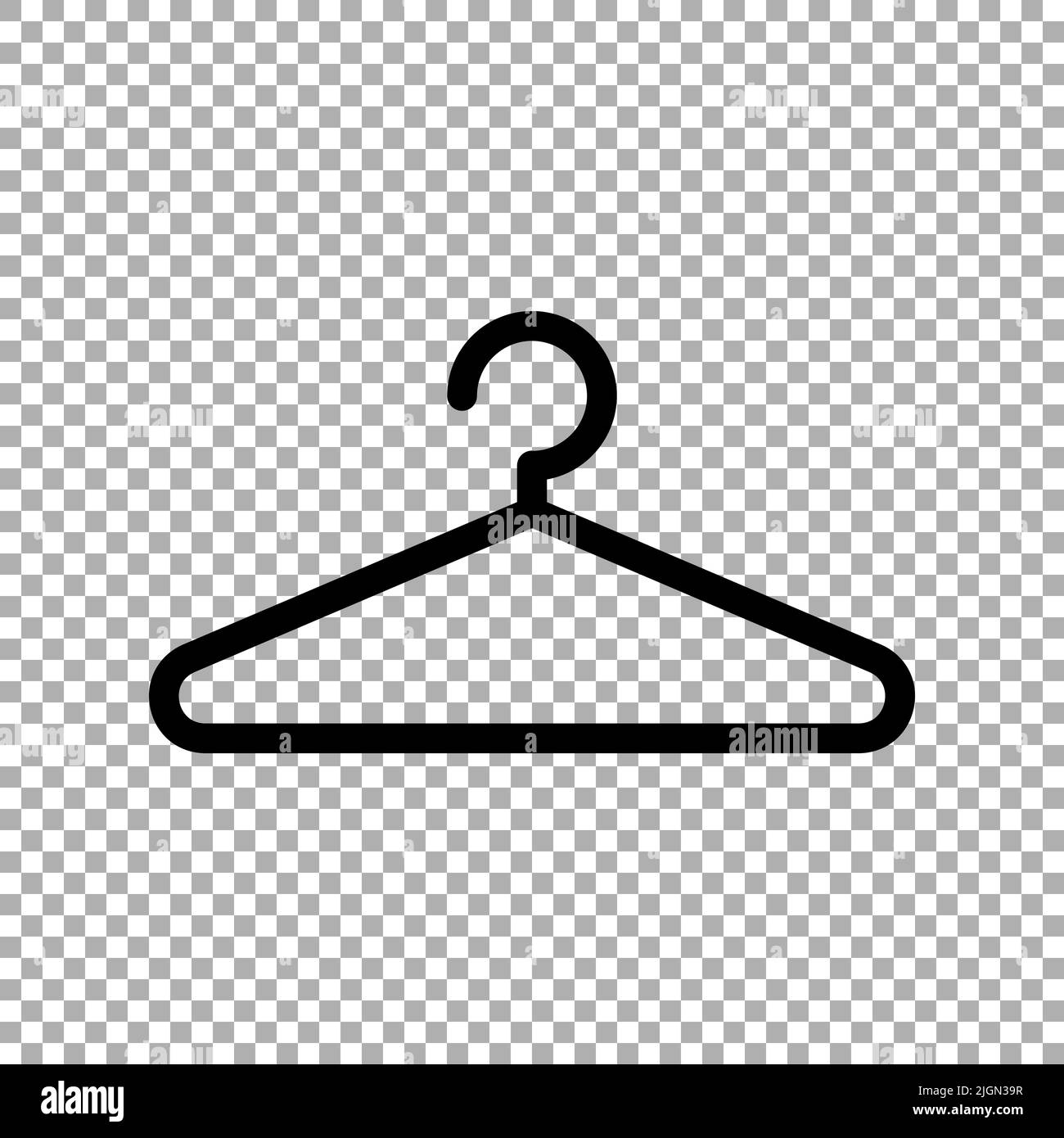Clothes hanger. Hanger icon vector isolated Stock Vector Image & Art ...