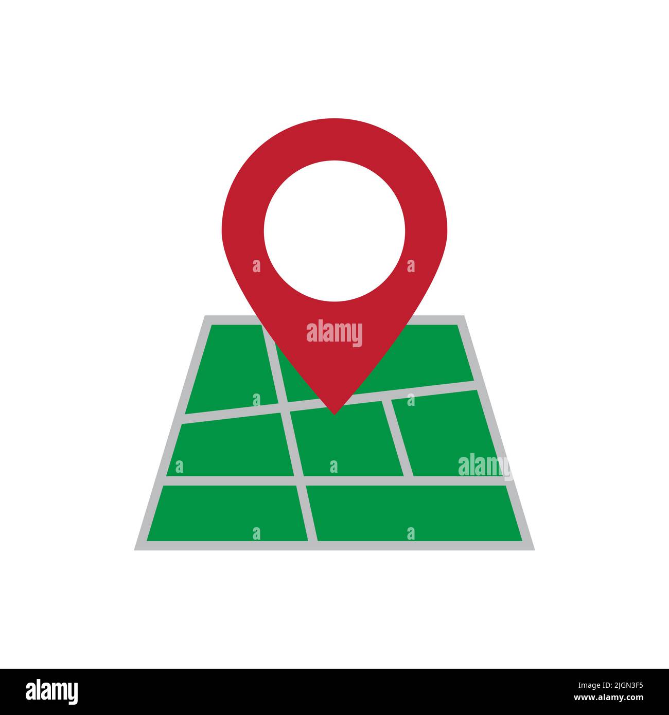 Location icon vector. Map icon isolated. GPS map icon Stock Vector ...